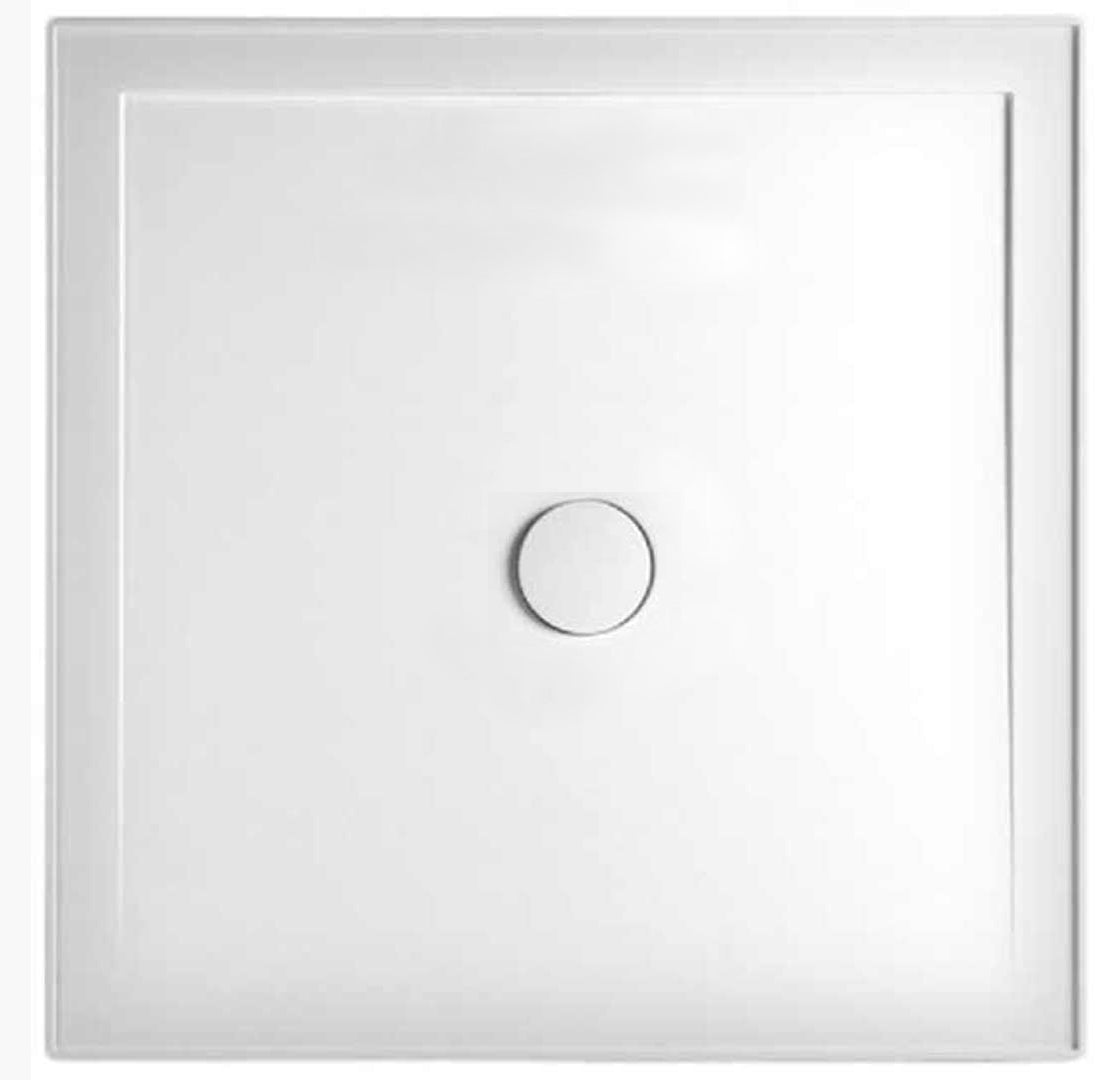 Shower Base With Centre Rear Outlet | bathroom shower base